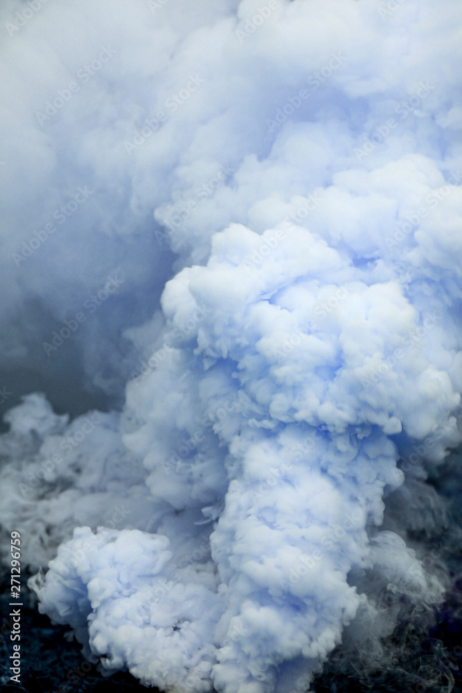 Smoke texture background . Blue smoke barrel backdrop Stock ...