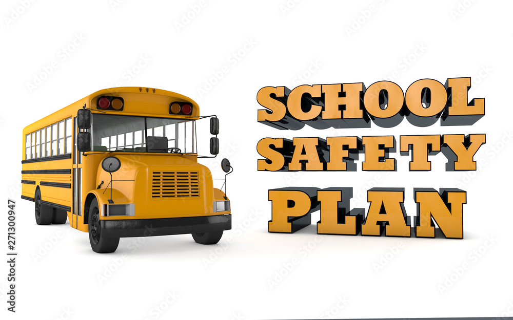 School Safety Plan Clipart