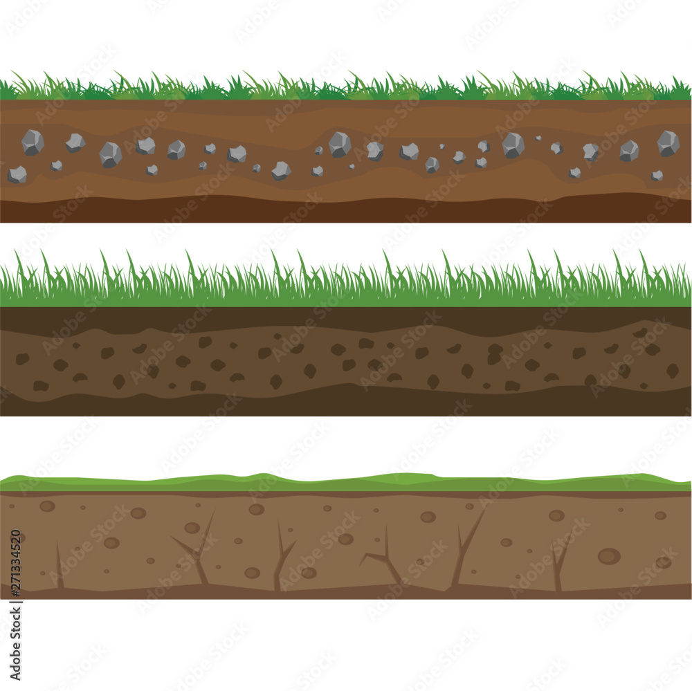 Layers Of Soil Clipart