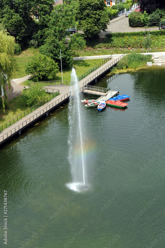 Kehl am Rhein, Aussichtsturm Stock Photo | Adobe Stock