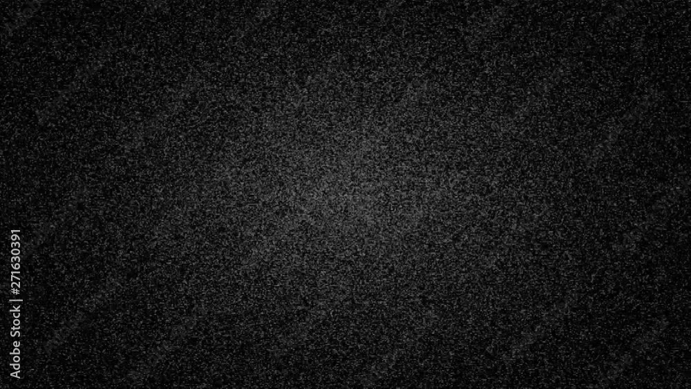 Blank Television TV Screen with white noise static. Distortion ...