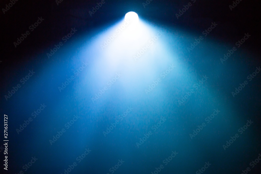 beautiful bright blue and white color wide lens projector with light ...