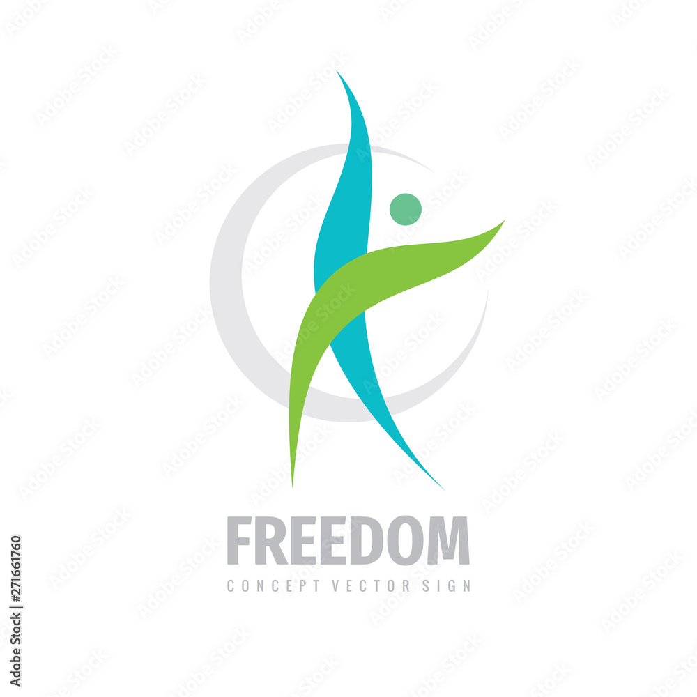 Freedom Logo Vector