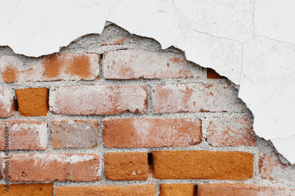 Peeling Paint Brick