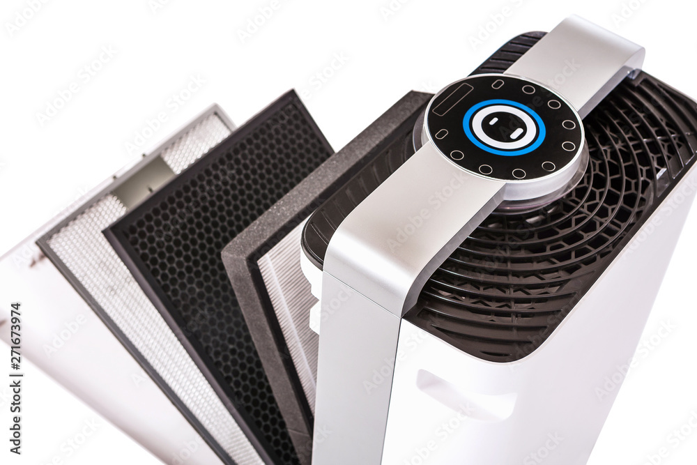 Air washing device. Air cleaner. Air hygiene support system. Air filter ...