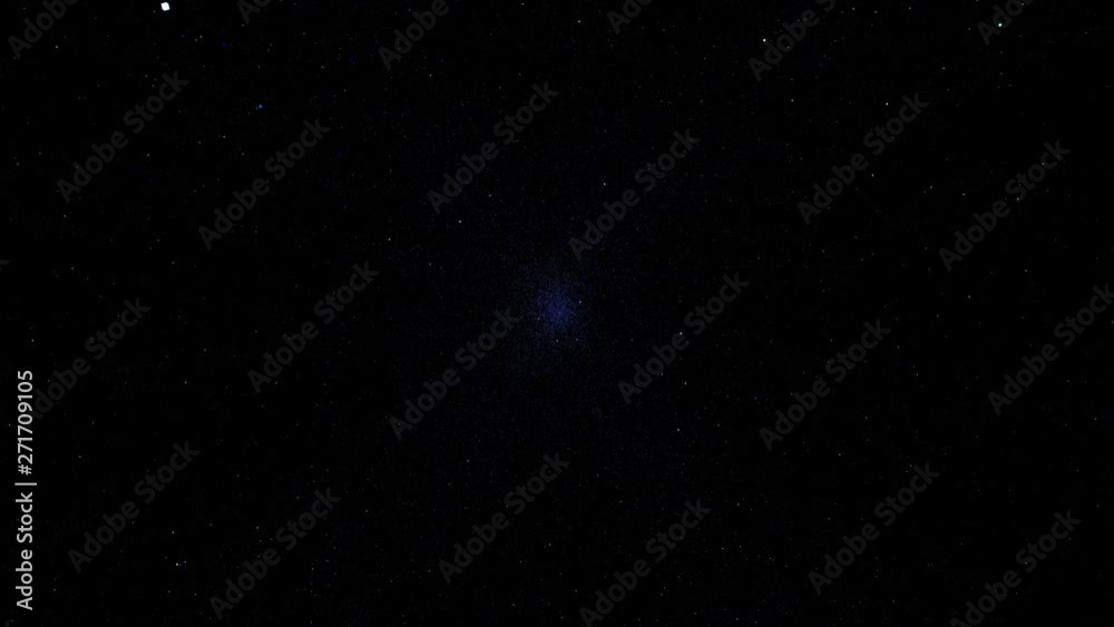 Vidéo Stock Galaxy in 5 sec.Fast zoom in through stars.Sci fi intro ...