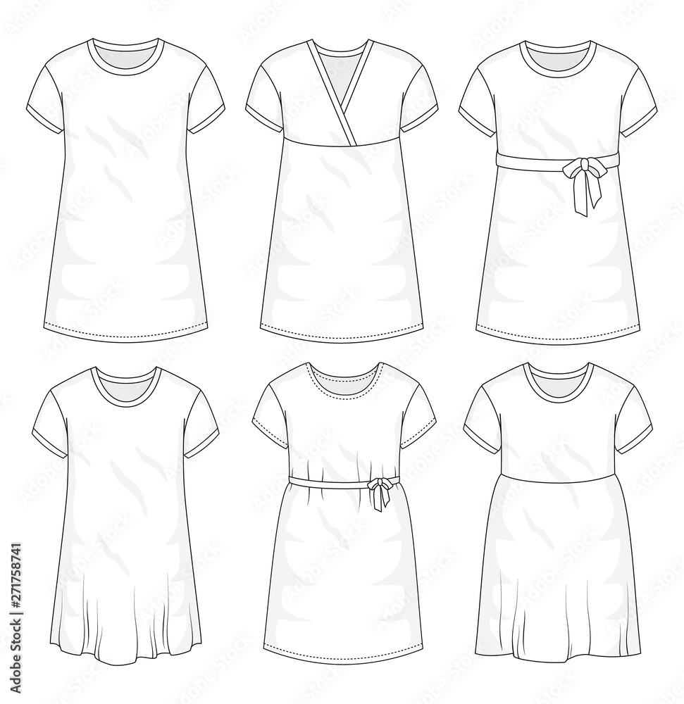 Blank Dress Templates