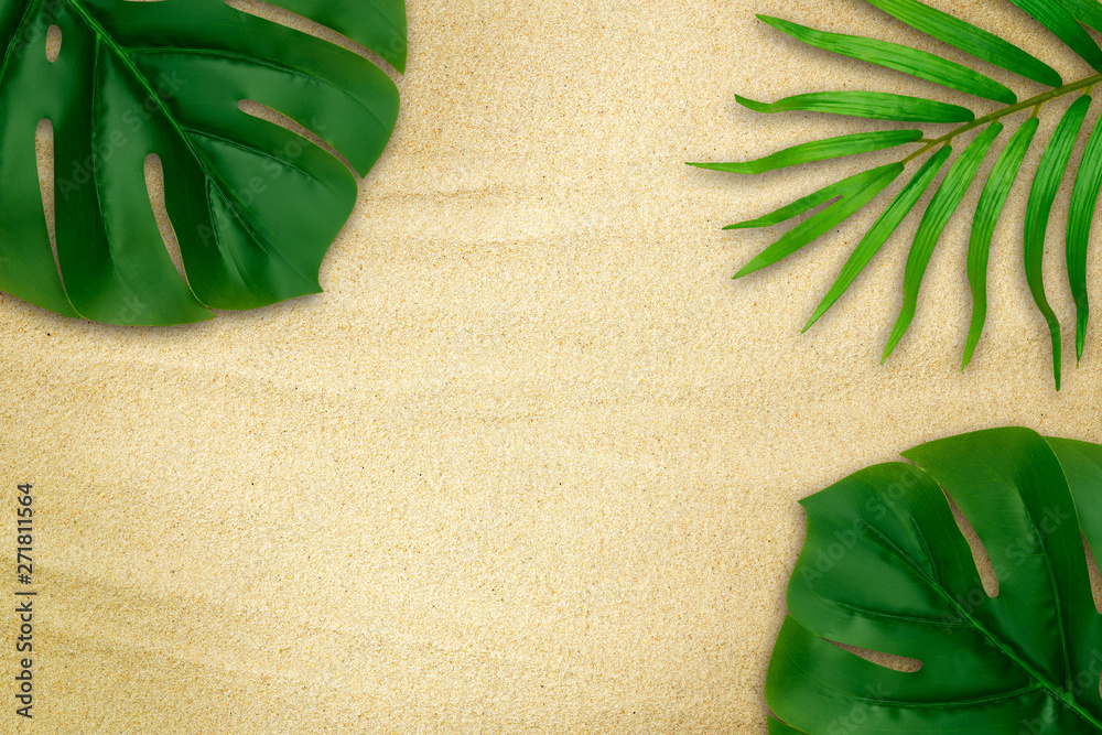 Tropical Beach Border