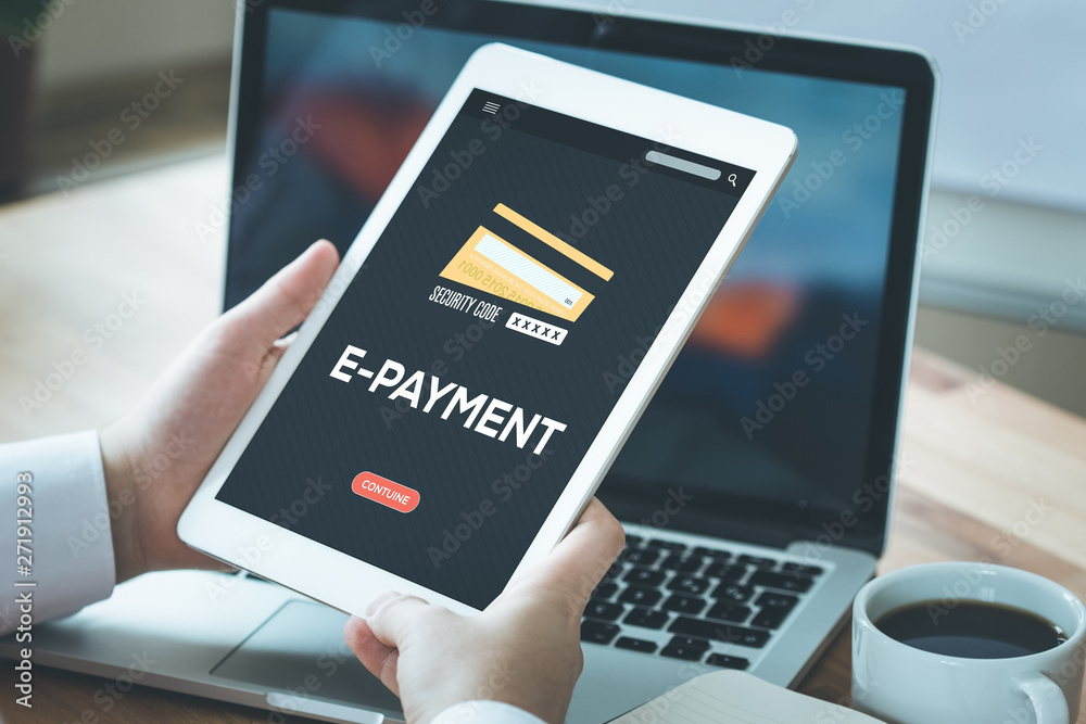 E-PAYMENT CONCEPT Stock Photo | Adobe Stock