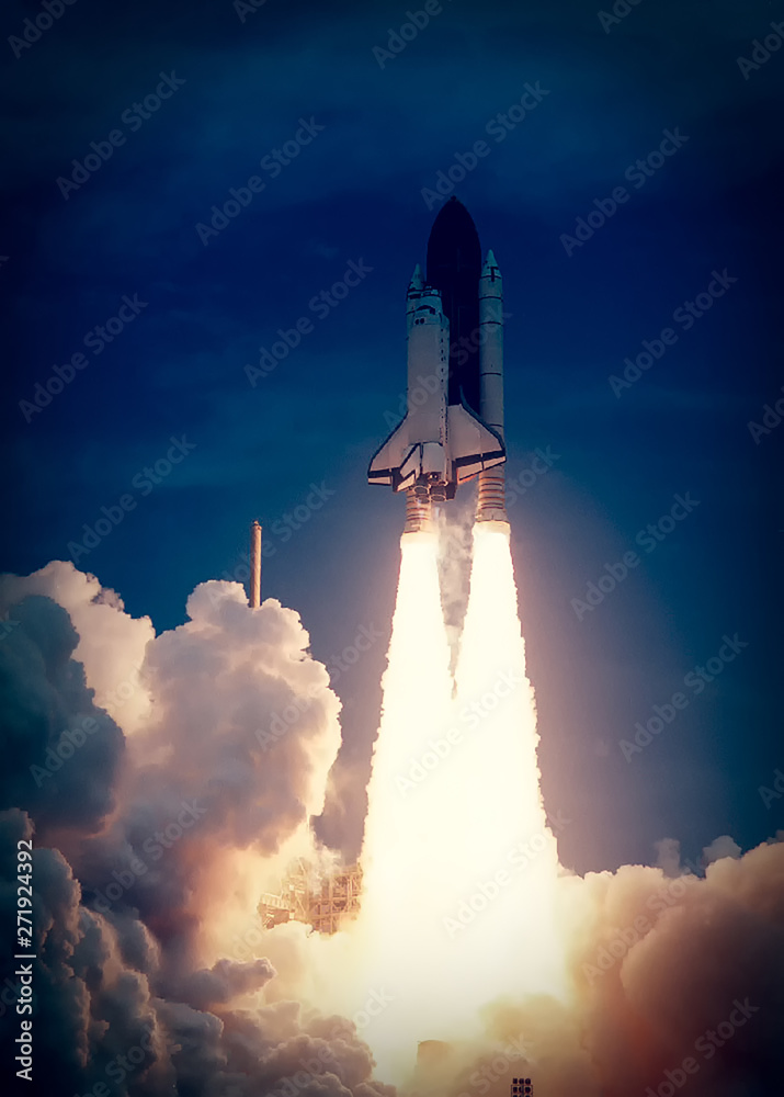 X 71 Space Shuttle Launch