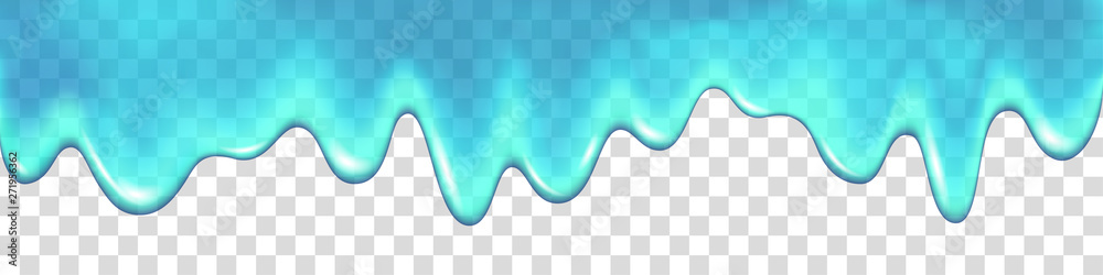 Dripping water isolated on transparent background. Stock Vector | Adobe ...