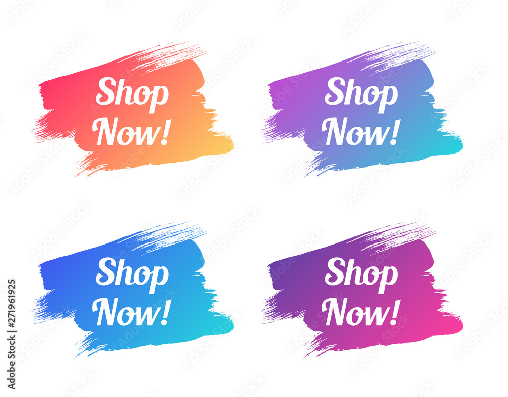 shop now color promo lettering. shop now stock vector illustrations ...