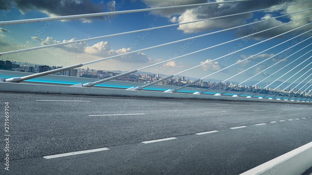 Highway Bridge Side View