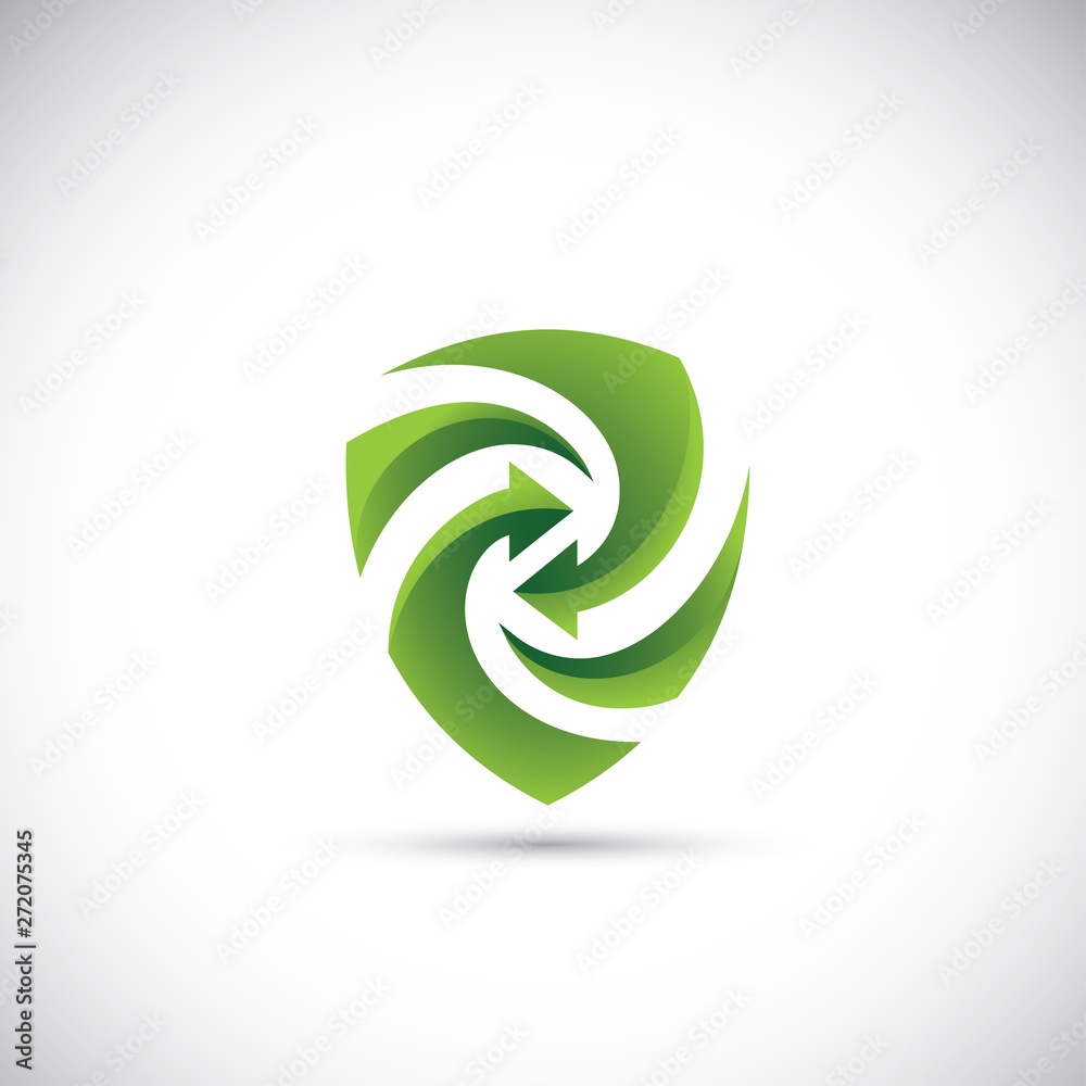 Recycle Icon Two Arrows