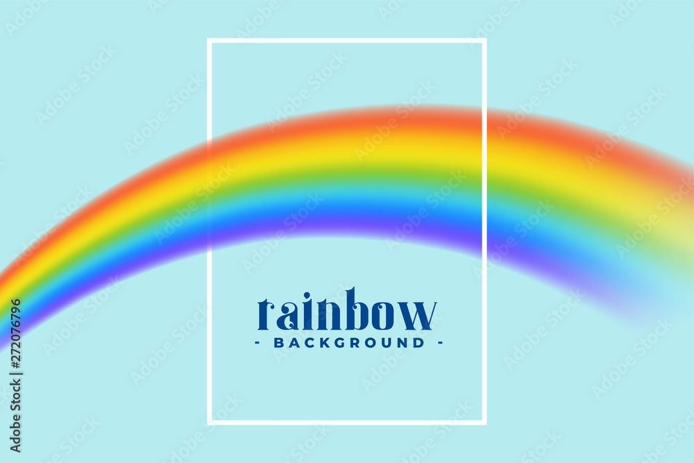 rainbow background with text space Stock Vector | Adobe Stock