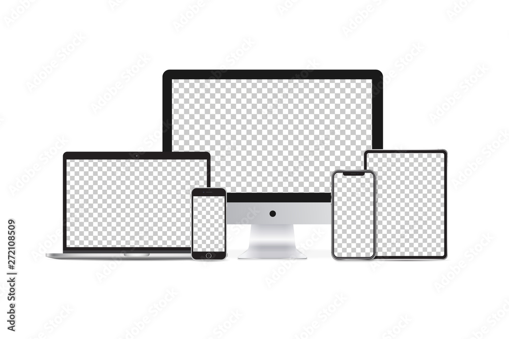 Technology screen png can be used to identify your needs. Stock Vector ...
