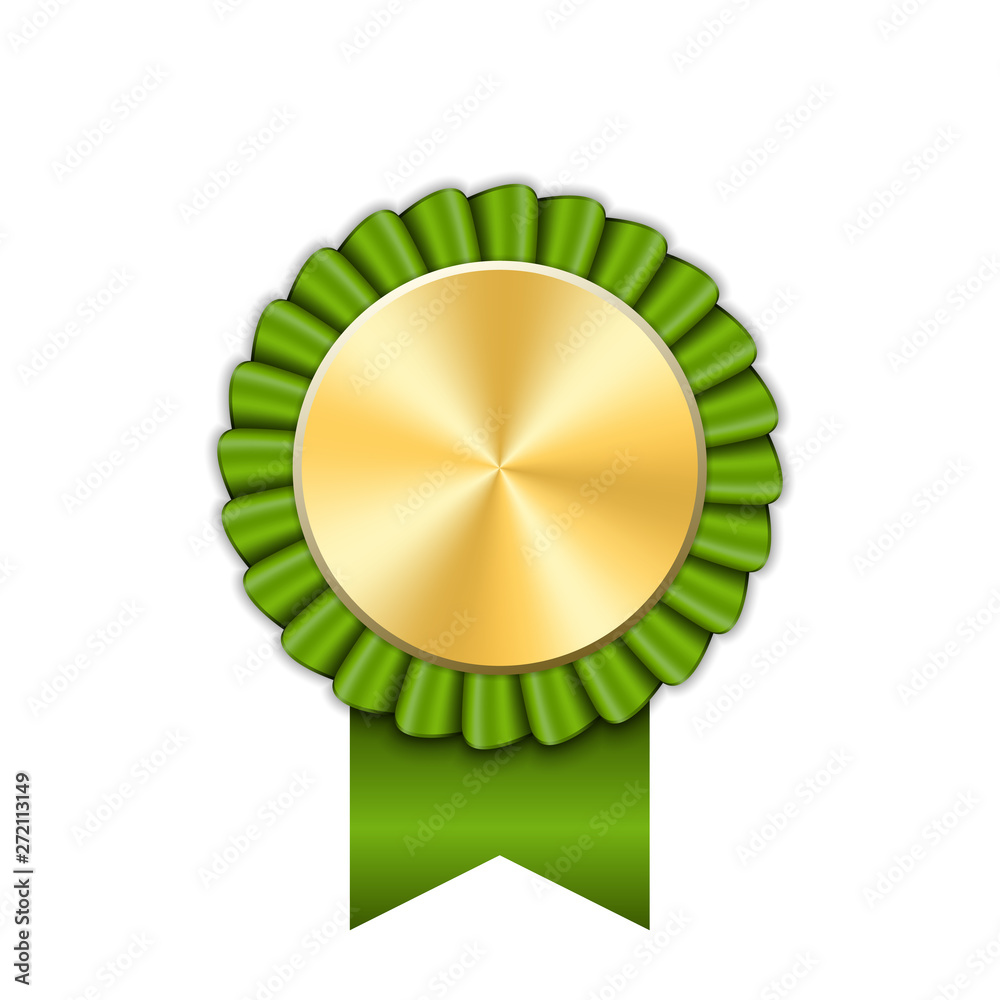 Green Winner Ribbon