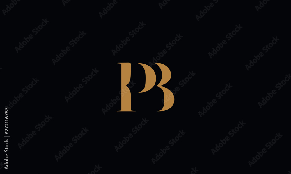PB logo design template vector illustration Stock Vector | Adobe Stock