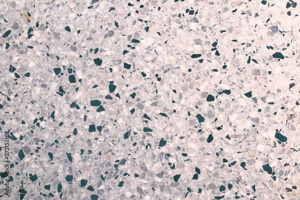 terrazzo floor pattern, natural stone, granitestone of quartz, grey ...