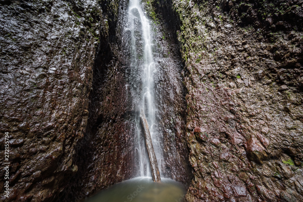 Bwa Nei waterfall Views around the caribbean island of Dominica West ...