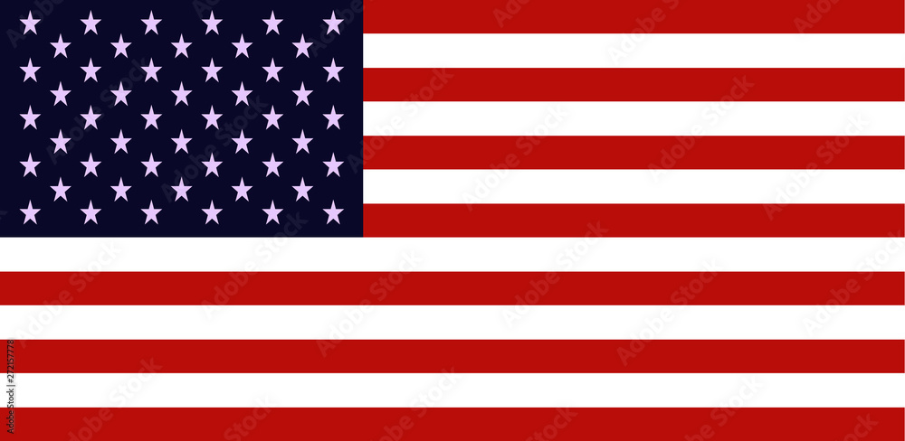 USA flag icon. Official symbol of the United States. vector eps10 Stock ...