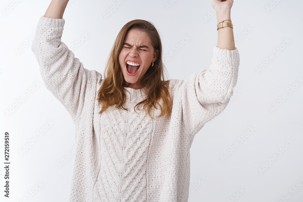 Over Excited Woman
