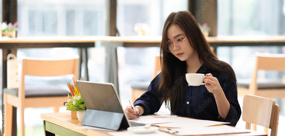 Drink Coffee In Office