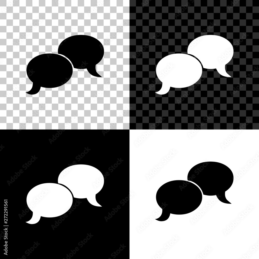 Blank Speech Bubbles