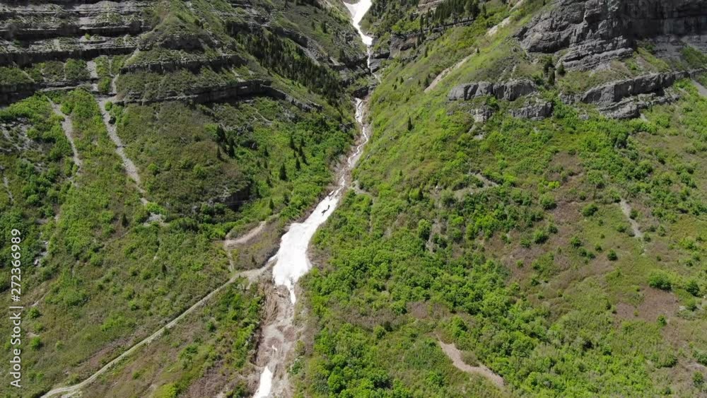 Beautiful Utah Sunny Wasatch Range Orem Provo Canyon River Squaw Peak ...