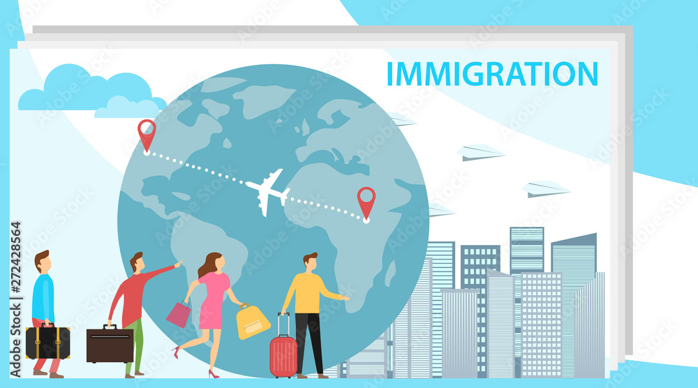 Migration Of People Clipart