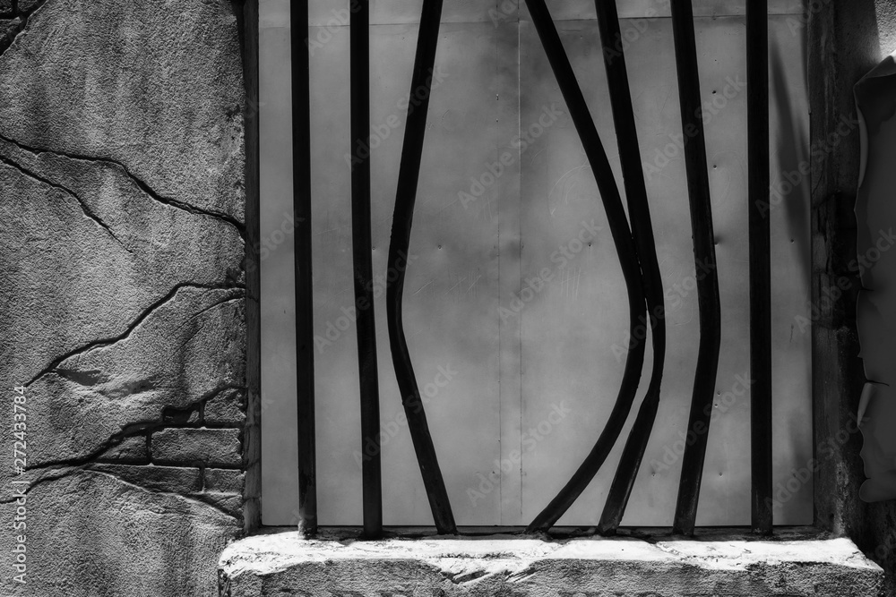 Broken Jail Bars in Prison Window Stock Photo | Adobe Stock