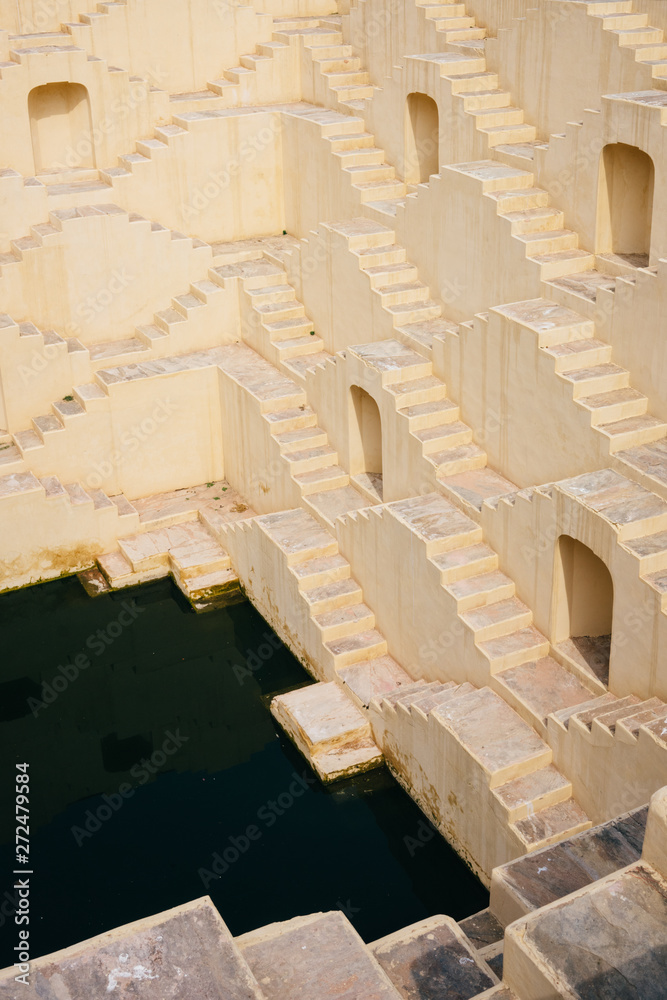 Step Well, Jaipur Stock Photo | Adobe Stock