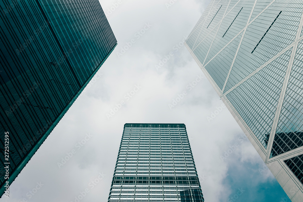 High Rise Office Buildings Stock Photo | Adobe Stock