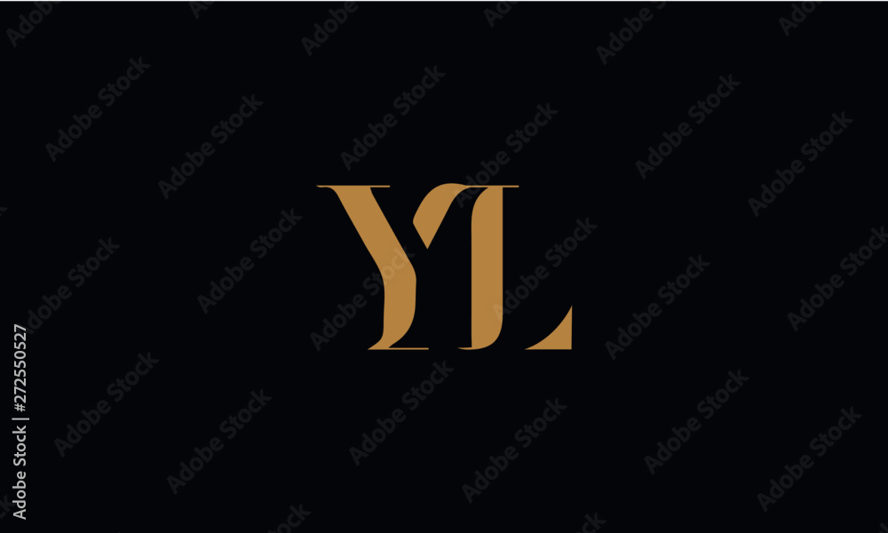 YL logo design template vector illustration Stock Vector | Adobe Stock