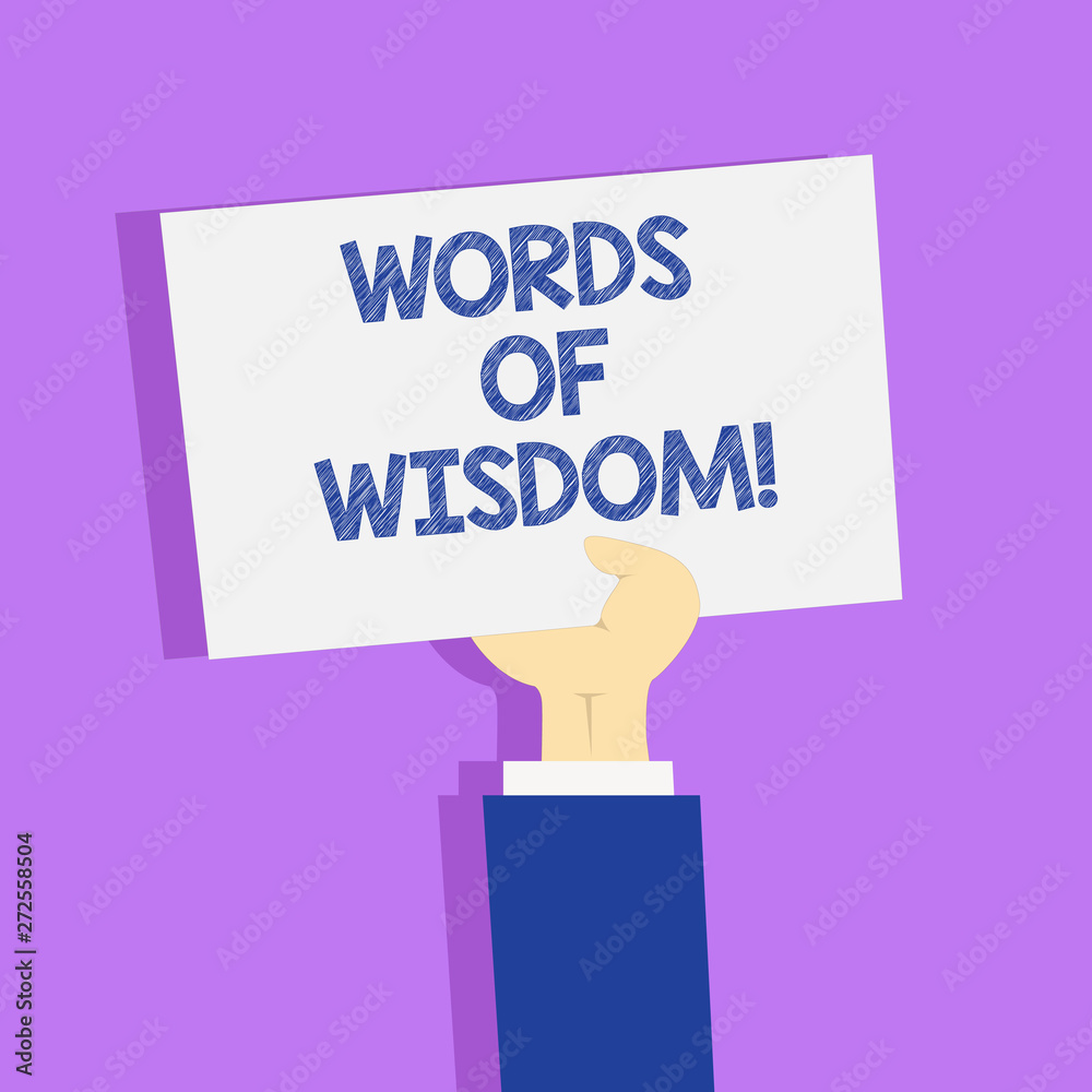 Words Of Wisdom Clipart