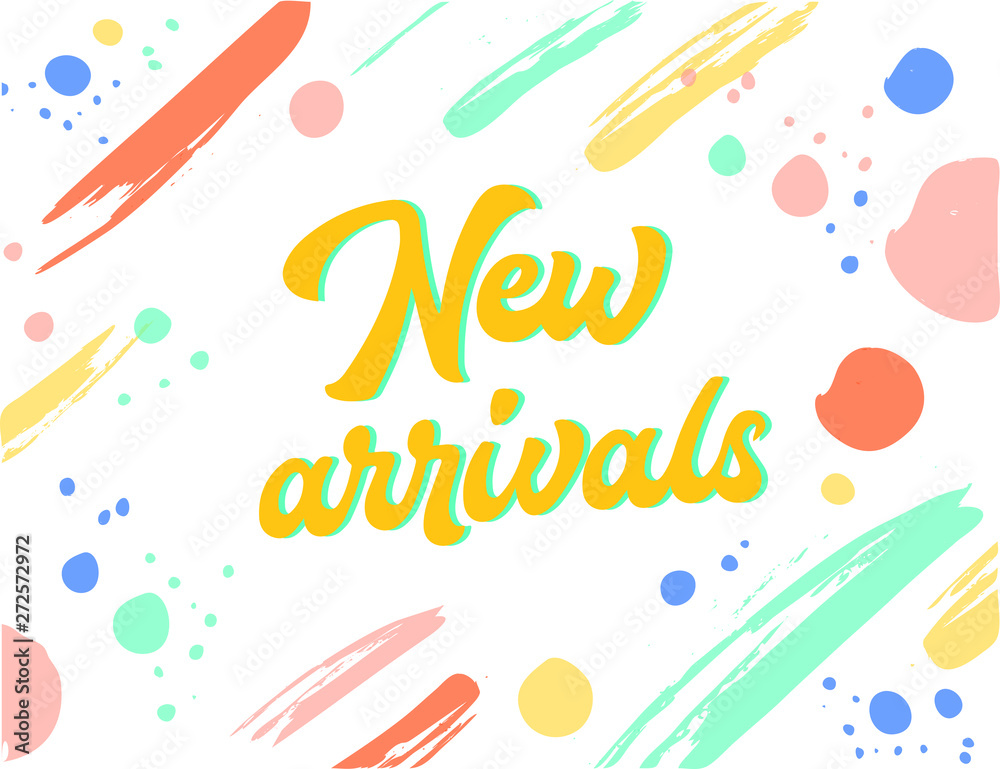 New Arrivals Signage