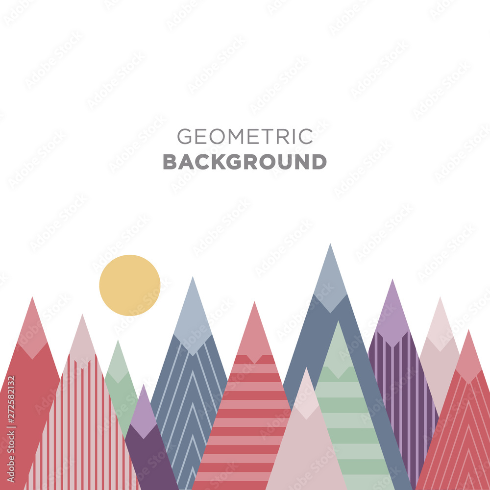 Abstract poster design. Geometric pattern background. Corporate annual ...