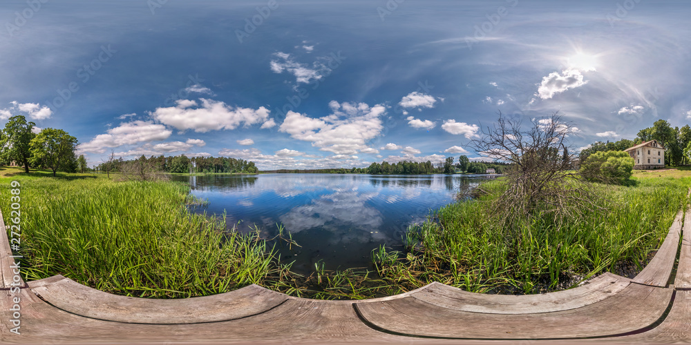full seamless spherical hdri panorama 360 degrees angle view on wooden ...
