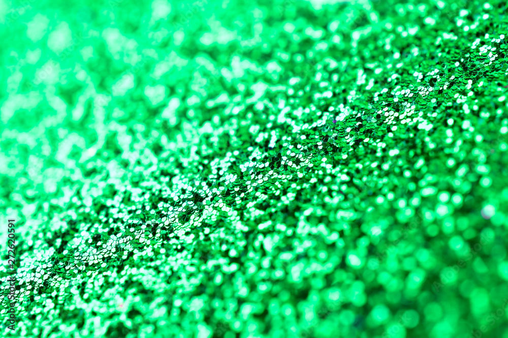 green glitter background texture, glitter macro background Stock Photo ...