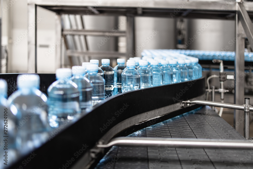 Bottling plant - Water bottling line for processing and bottling pure ...