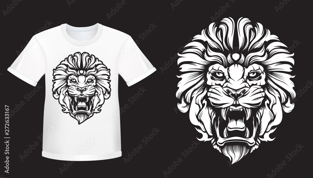 Lion Teeth Vector