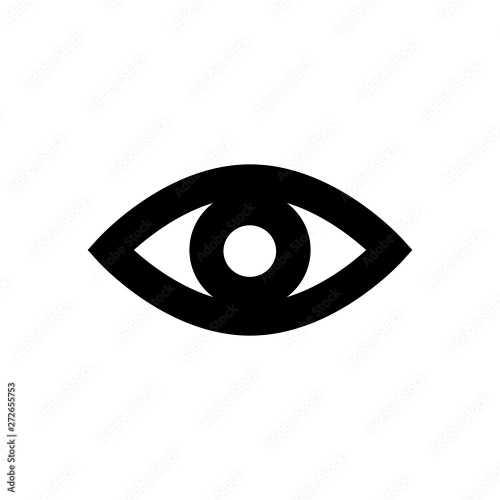 Eye vector icon. Open eye icon, The eye of the beholder. Web design ...