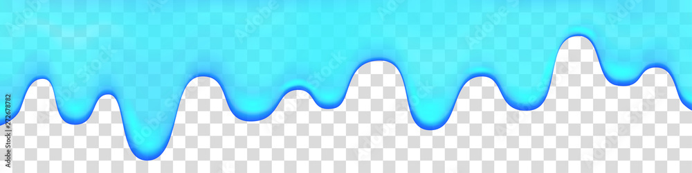 Dripping water isolated on transparent background. Stock Vector | Adobe ...