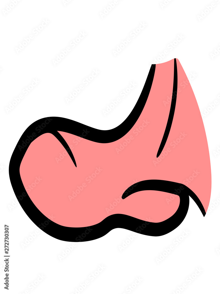 nase cartoon lustig zinken riecher comic riechen groß design cool ...