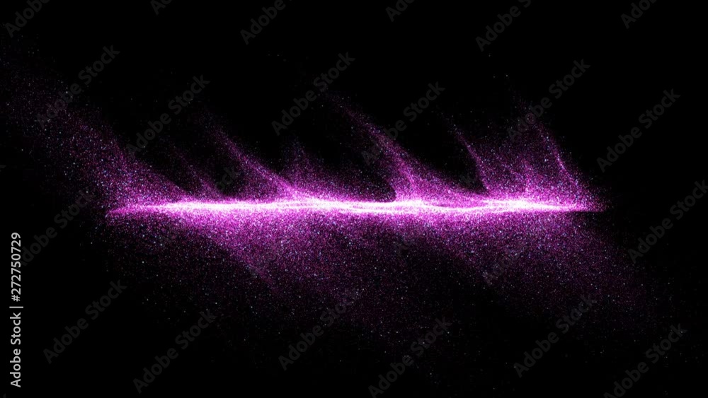 Digital signatures black backgrounds with small particles bright pinks ...