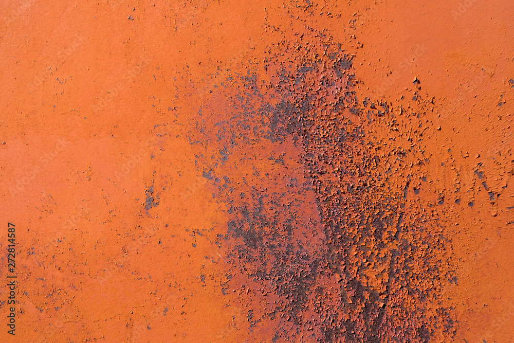 Old rusted metal texture. The surface of rough iron wall. Perfect for ...