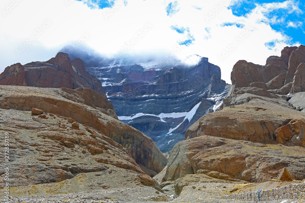 Beautiful Holy Mount Kailash Stock Photo | Adobe Stock