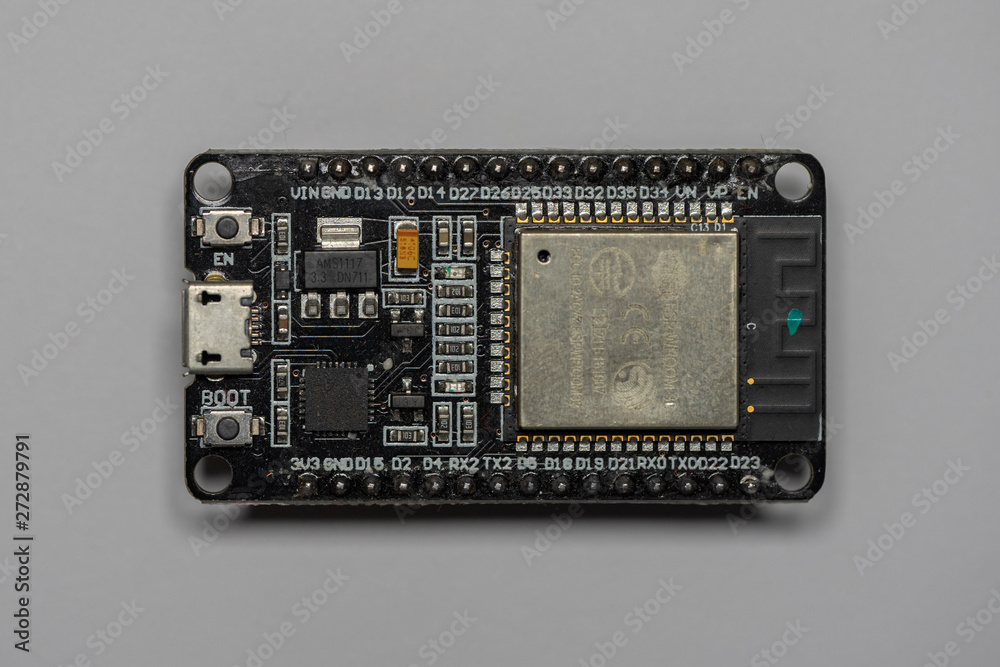 ESP32 Dev Board Stock Photo | Adobe Stock