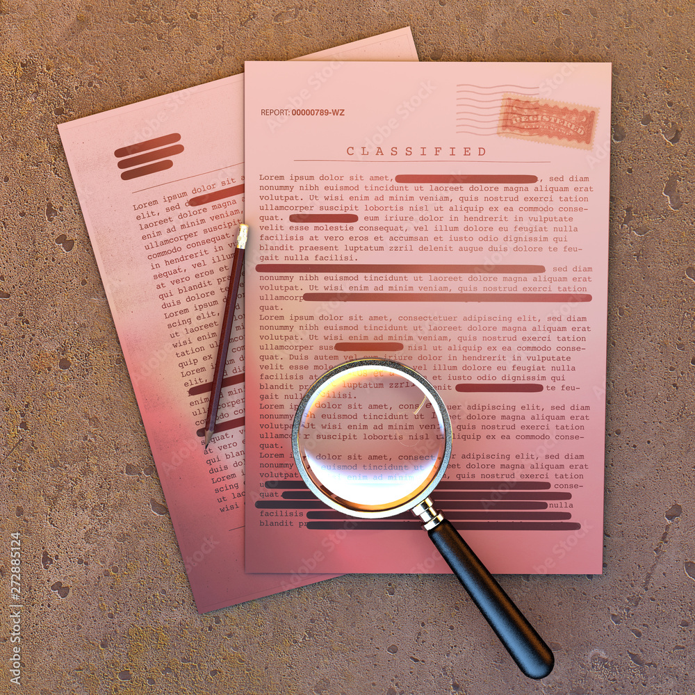 Top secret document, declassified, confidential information, secret ...
