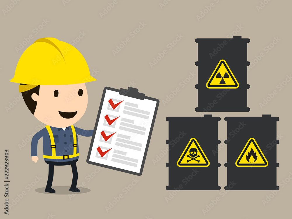 Vecteur Stock Material Safety Data Sheet (MSDS), Check list, Safety and ...